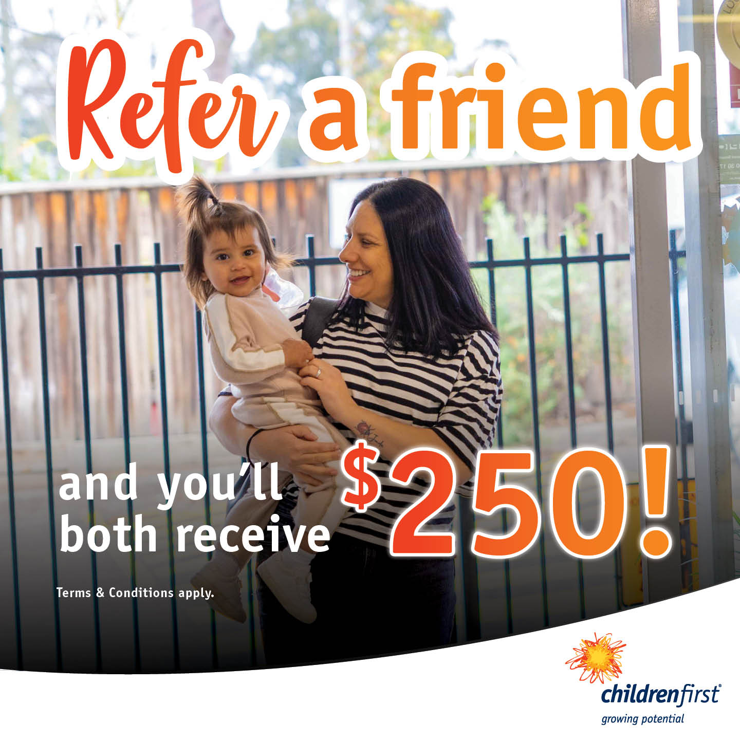 Children First - Refer A Friend